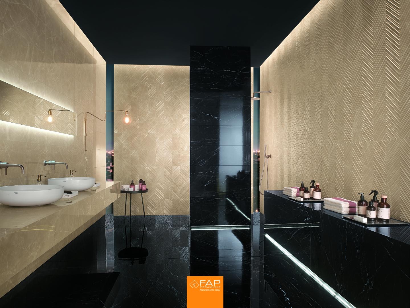 Bai moderne +100 idei de amenajare - gresie si faianta premium - Gada ...