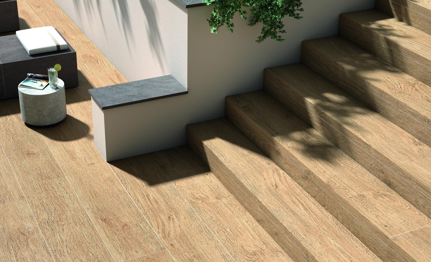 Gresie tip parchet pentru amenajari interioare si exterioare - modele ...