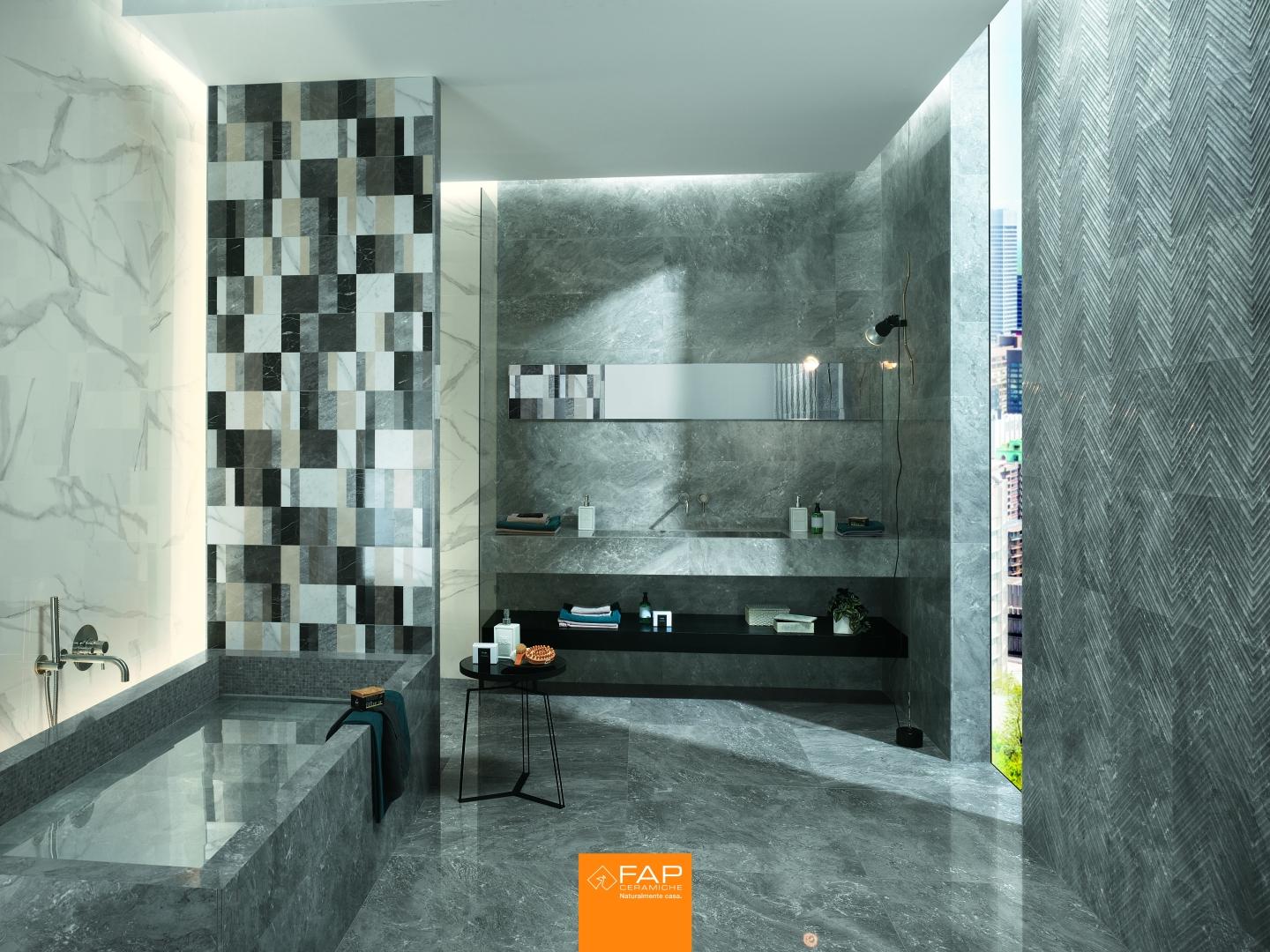 Bai moderne +100 idei de amenajare - gresie si faianta premium - Gada ...